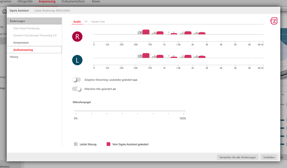 Connexx - Die Anpass-Software für Signia Hörgeräte