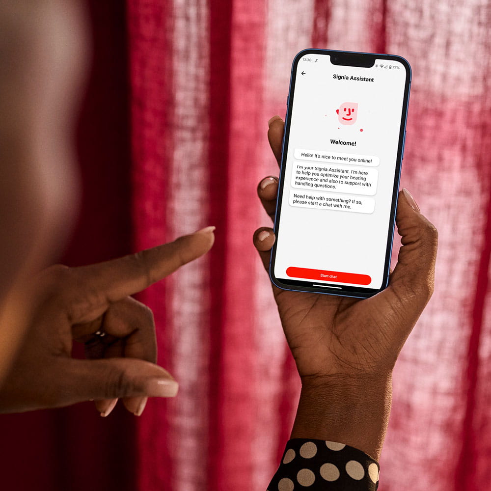 Signia Assistant - AI in the Signia App | Signia Pro